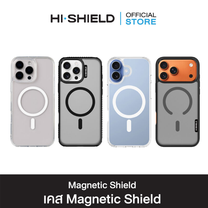 HI-SHIELD Case Magsafe Shield iPhone17 , iPhone16 , iPhone15 , iPhone ...